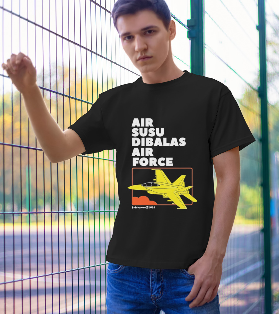 Air Susu Dibalas Air Force Fighter Jet Indonesian Pun T-Shirt