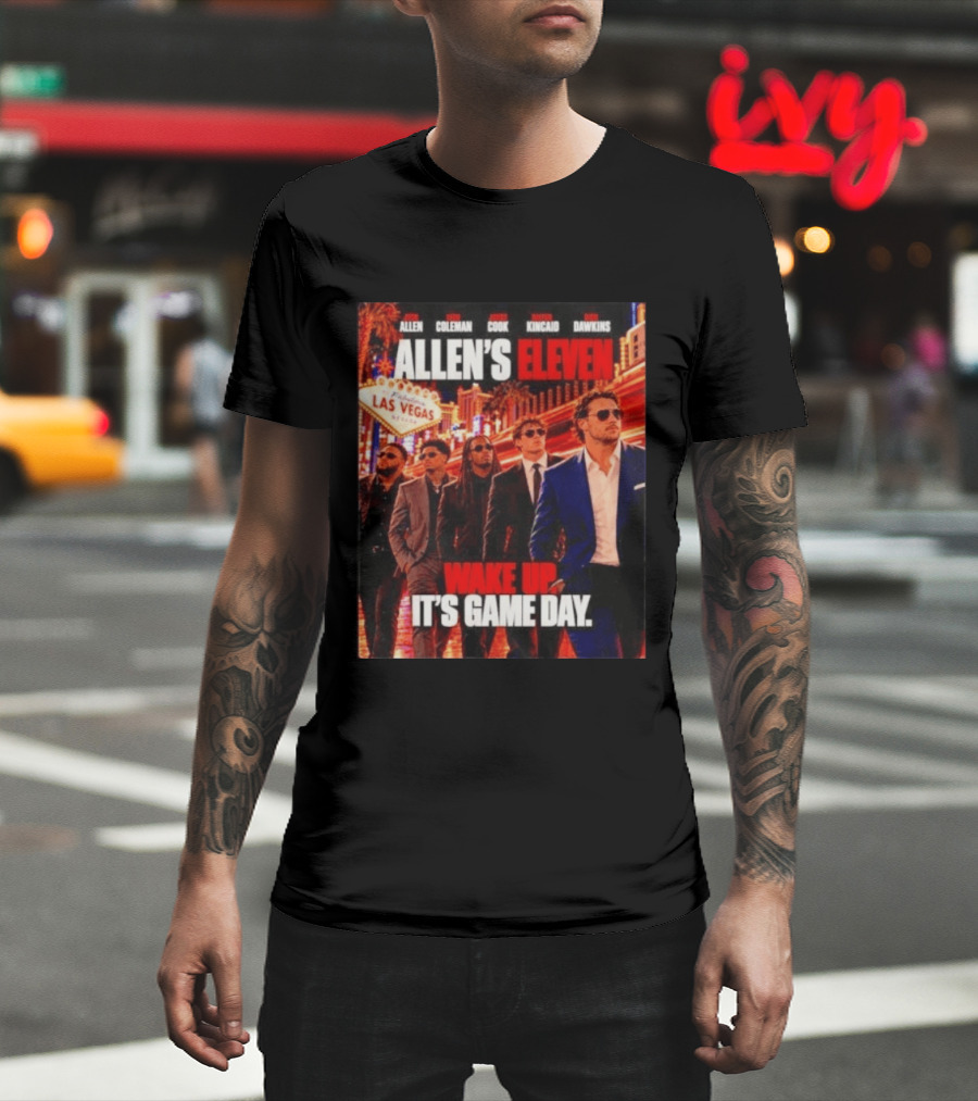Allen's Eleven Wake Up It's Game Day Las Vegas T-Shirt