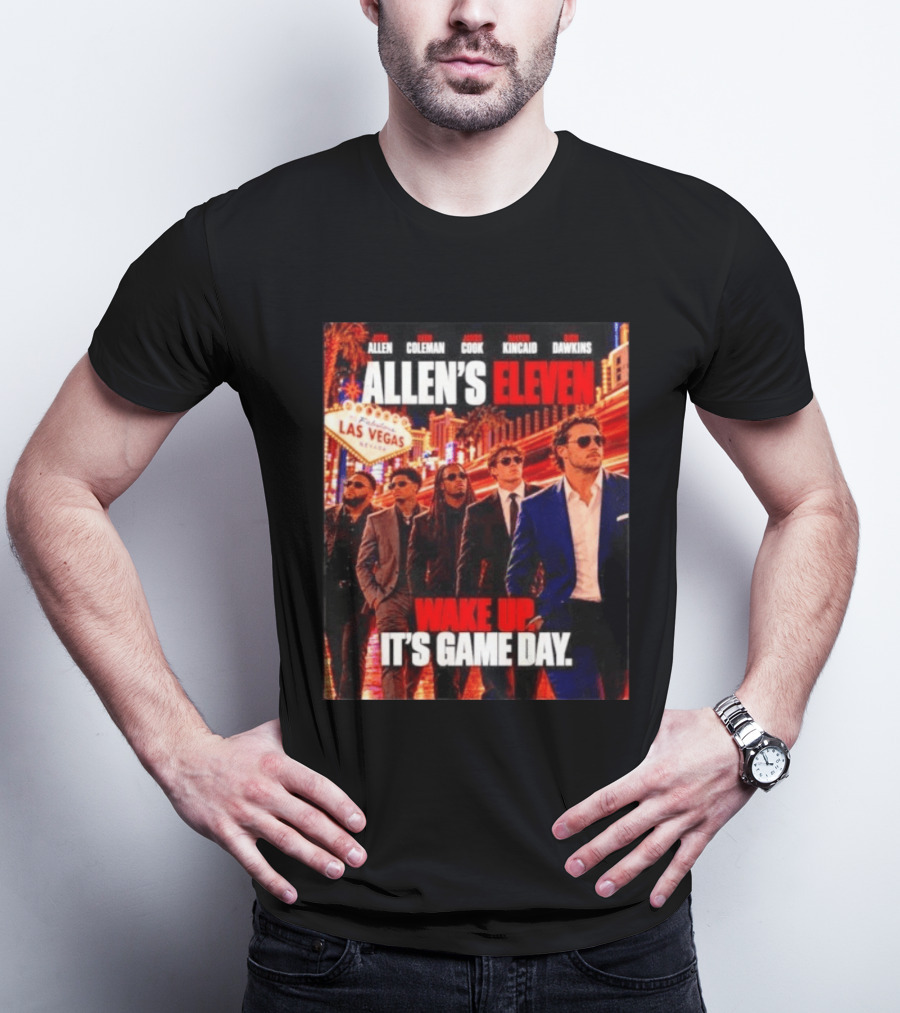 Allen's Eleven Wake Up It's Game Day Las Vegas T-Shirt
