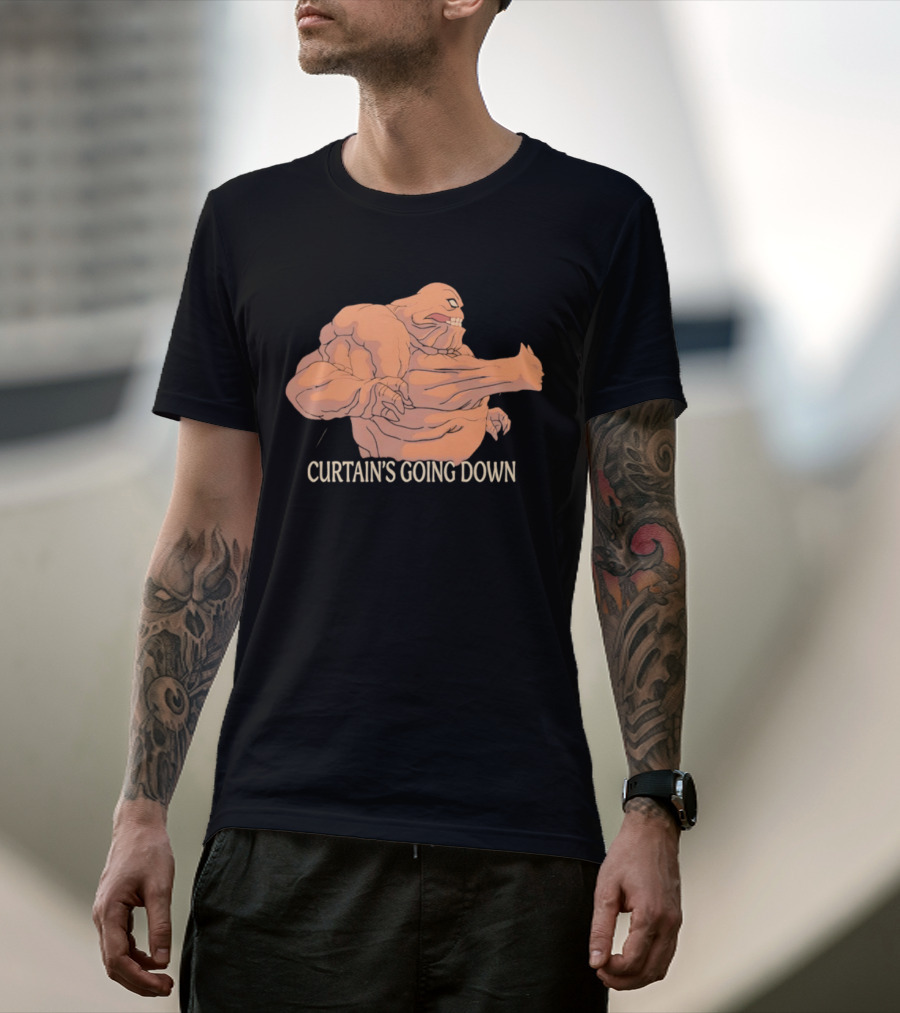 Curtain's Going Down Clayface DC Comics T-Shirt