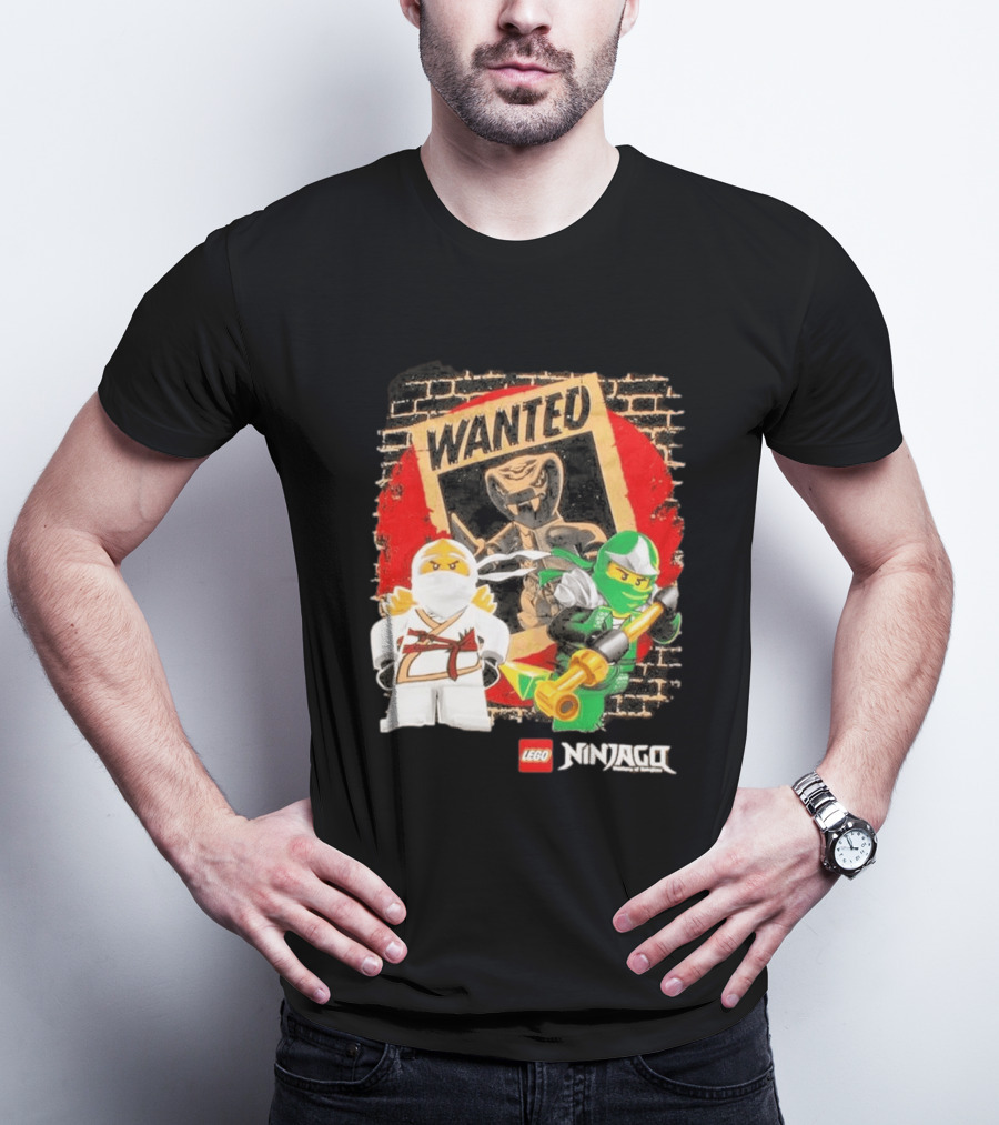 LEGO Ninjago Wanted Duo Youth Character Battle Scene T-Shirt