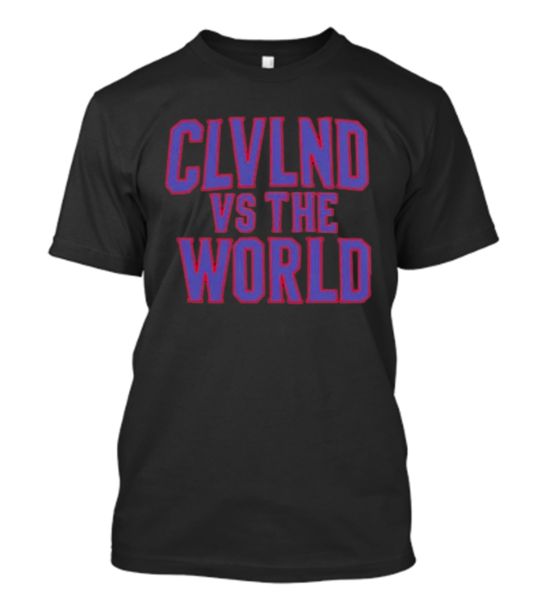 Cleveland Guardians CLVLND Vs The World T-Shirt