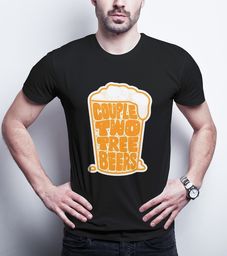 Couple Two Tree Beers Beer Drinking T-Shirt