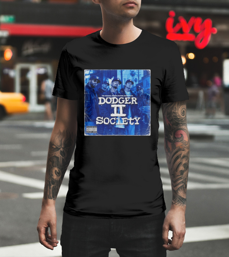 Dodger II Society The Original Motion Picture Soundtrack Urban Crew T-Shirt
