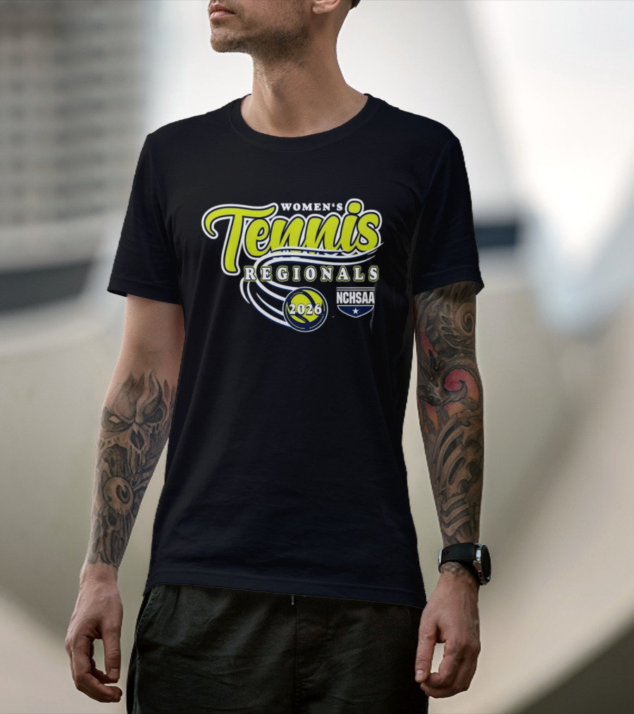 NCHSAA Women's Tennis Regionals 2026 T-Shirt