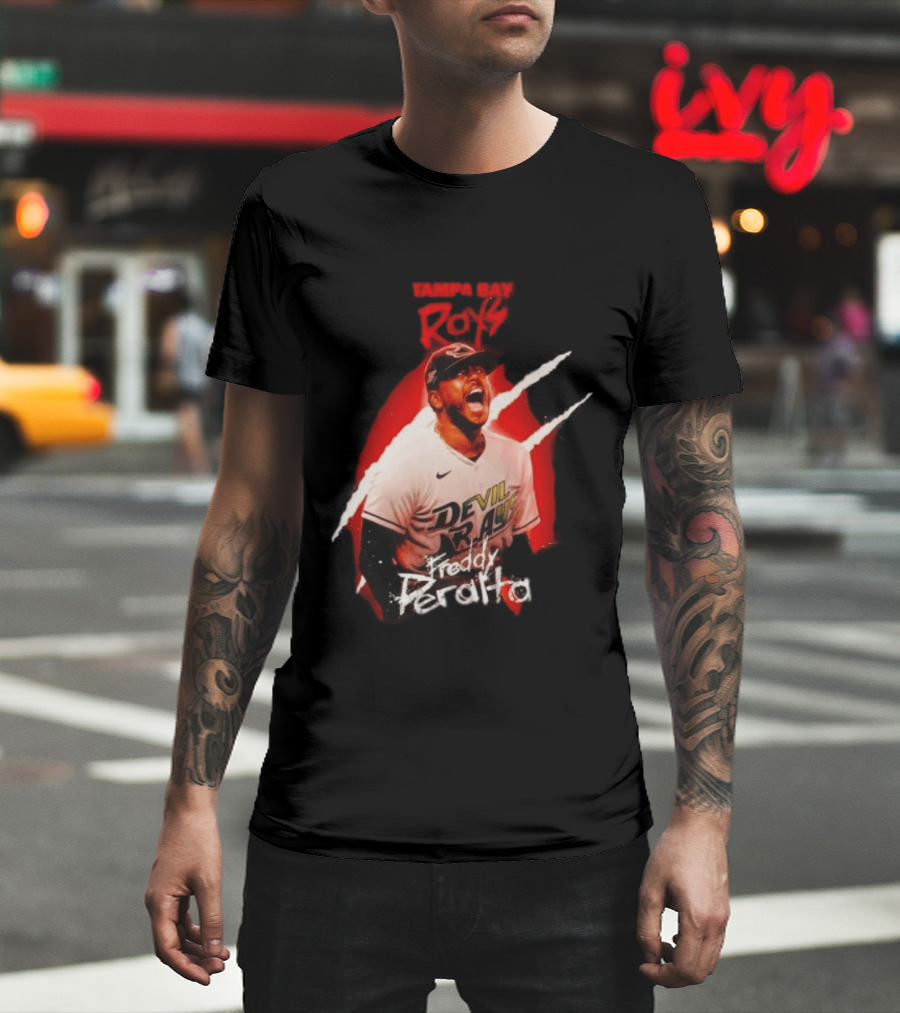 Freddy Peralta Tampa Bay Devil Rays MLB Devil Rays T-Shirt