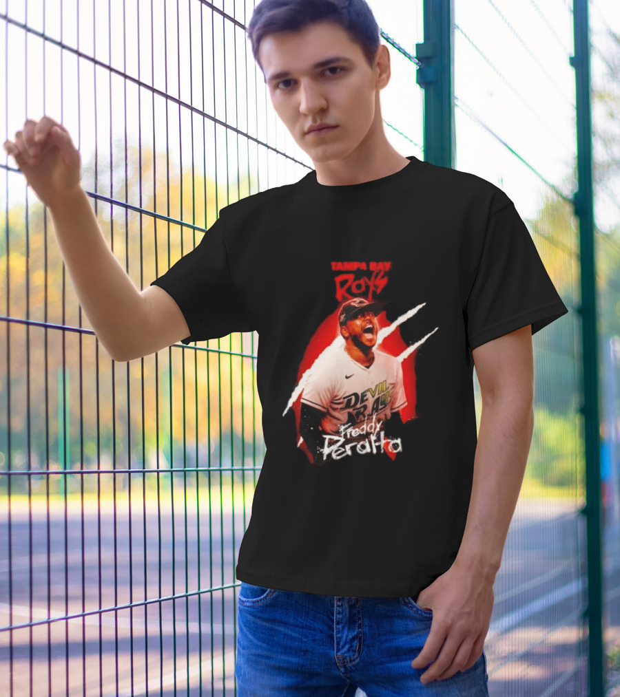 Freddy Peralta Tampa Bay Devil Rays MLB Devil Rays T-Shirt