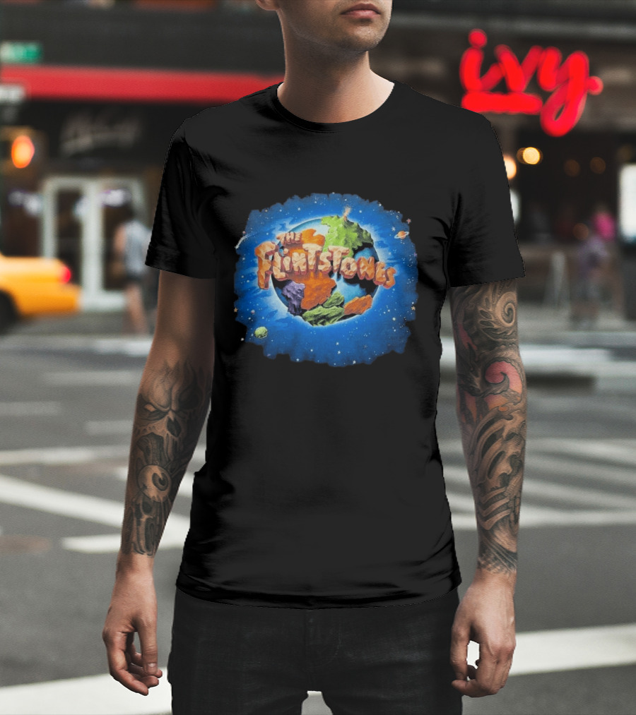 The Flintstones 1991 Planet Hanna Barbera Production T-Shirt
