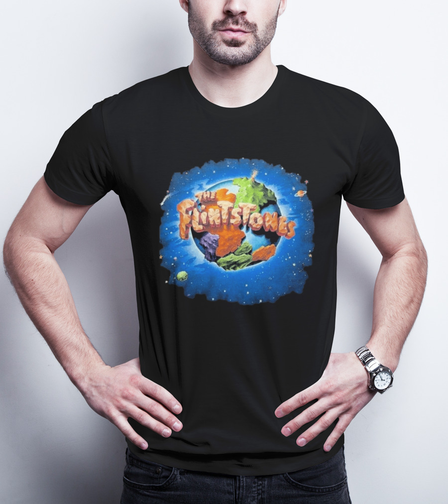 The Flintstones 1991 Planet Hanna Barbera Production T-Shirt