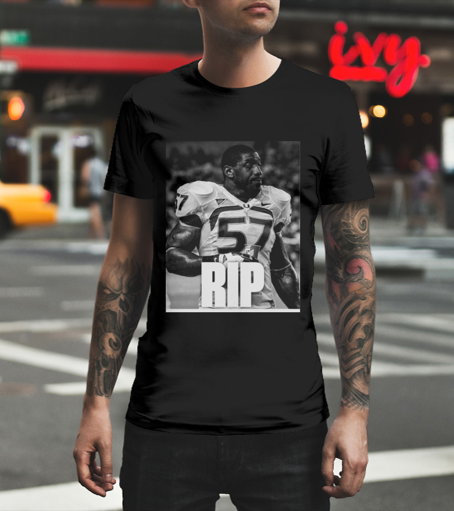 R.I.P Allen Bailey 1989 2026 Football Tribute 57 T-Shirt