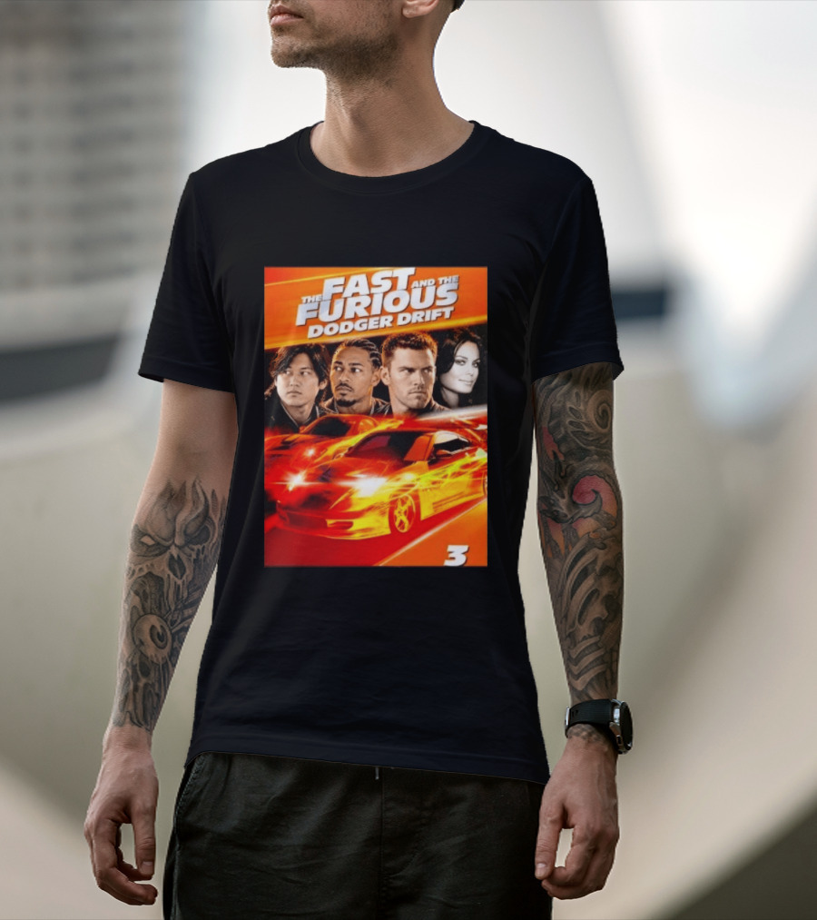 The Fast And The Furious Dodger Drift 3 T-Shirt
