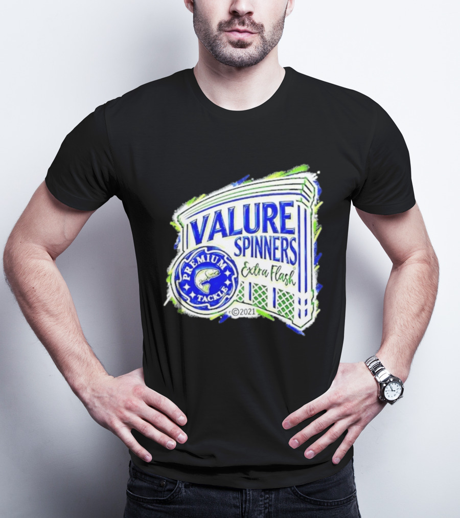Value Spinners Premium Tackle Extra Flash 2021 T-Shirt