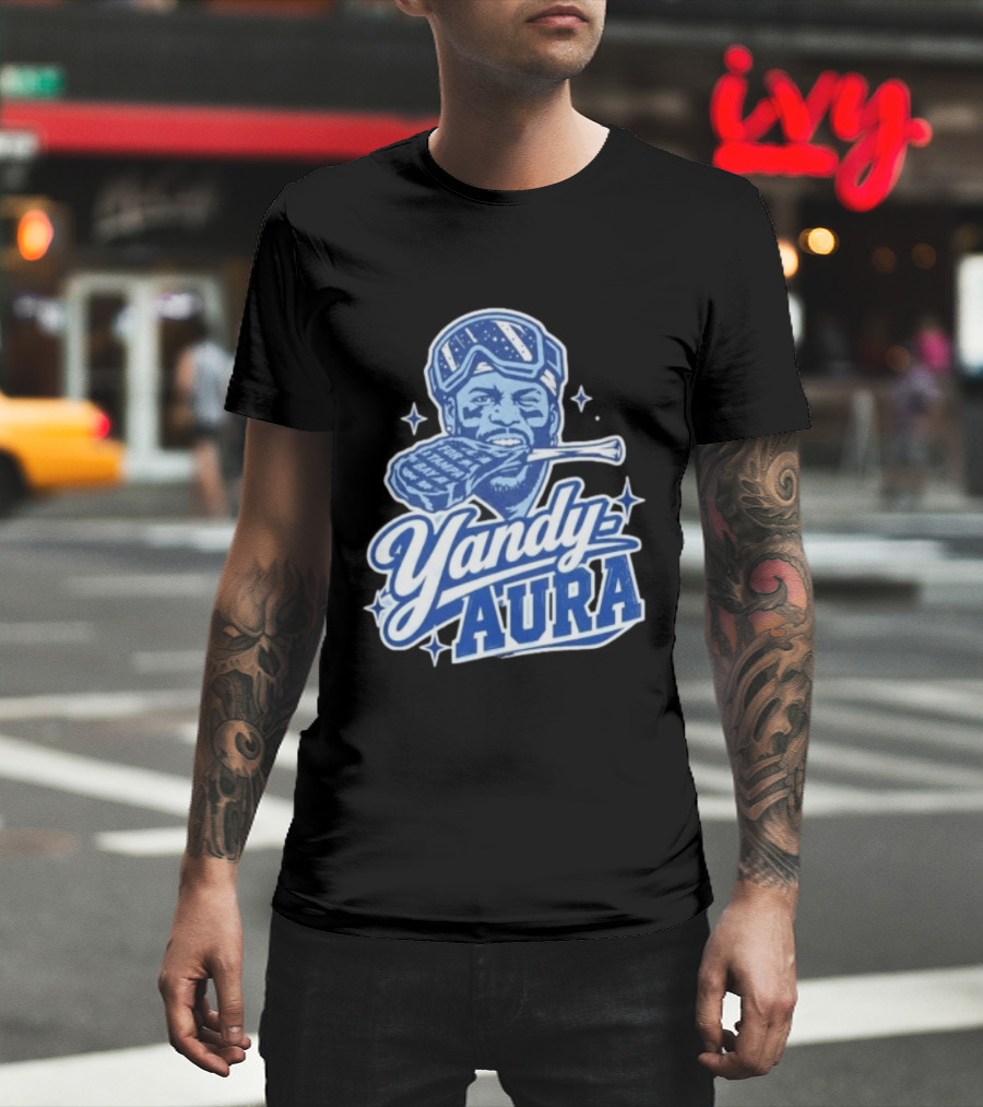 Yandy Aura Tampa Bay MLB Baseball T-Shirt