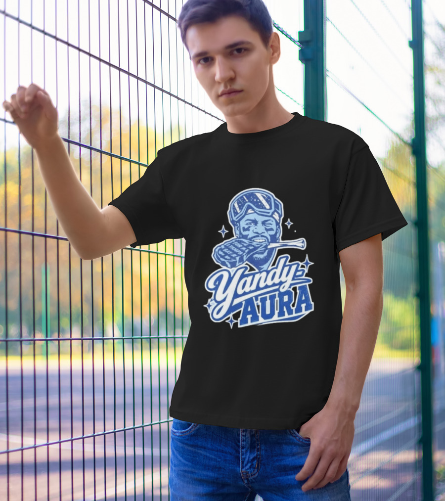 Yandy Aura Tampa Bay MLB Baseball T-Shirt
