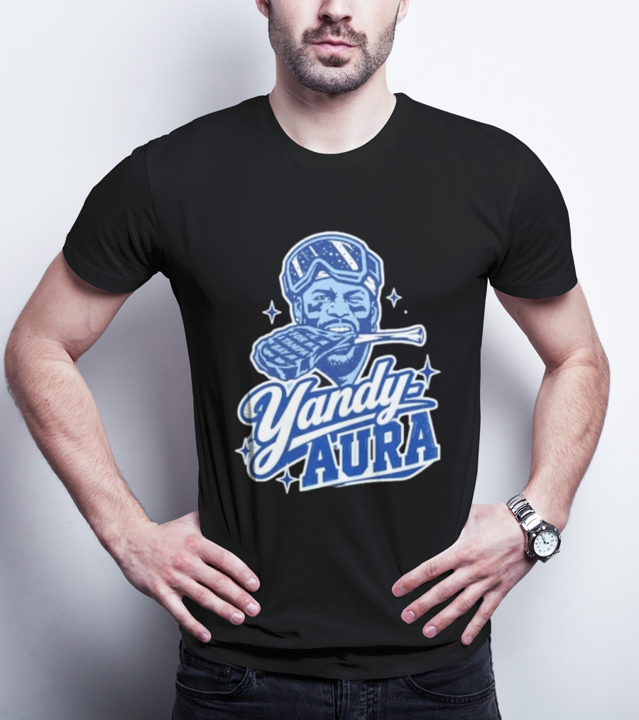 Yandy Aura Tampa Bay MLB Baseball T-Shirt