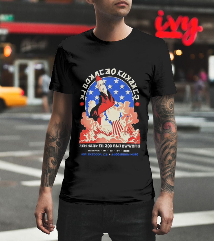Ad Astra Per Aspera The Sky Is Not The Limit Rocket Mission T-Shirt