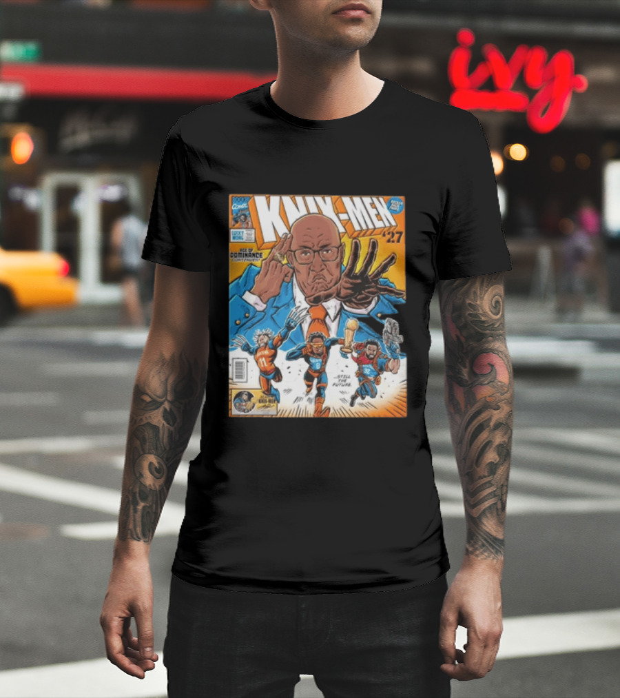 Knix Men Age Of Dominance Continues New York Knicks Comic Issue #27 T-Shirt