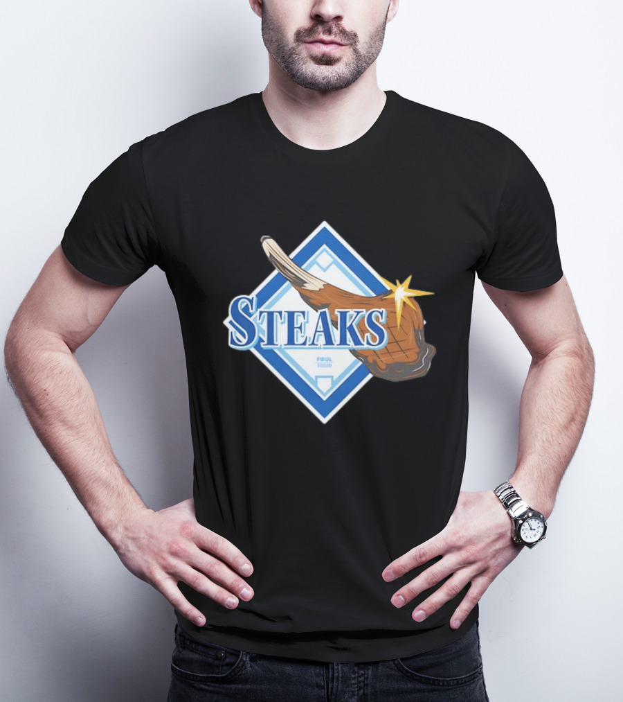 Tampa Bay Rays Tomahawks Steaks Foul Territory T-Shirt
