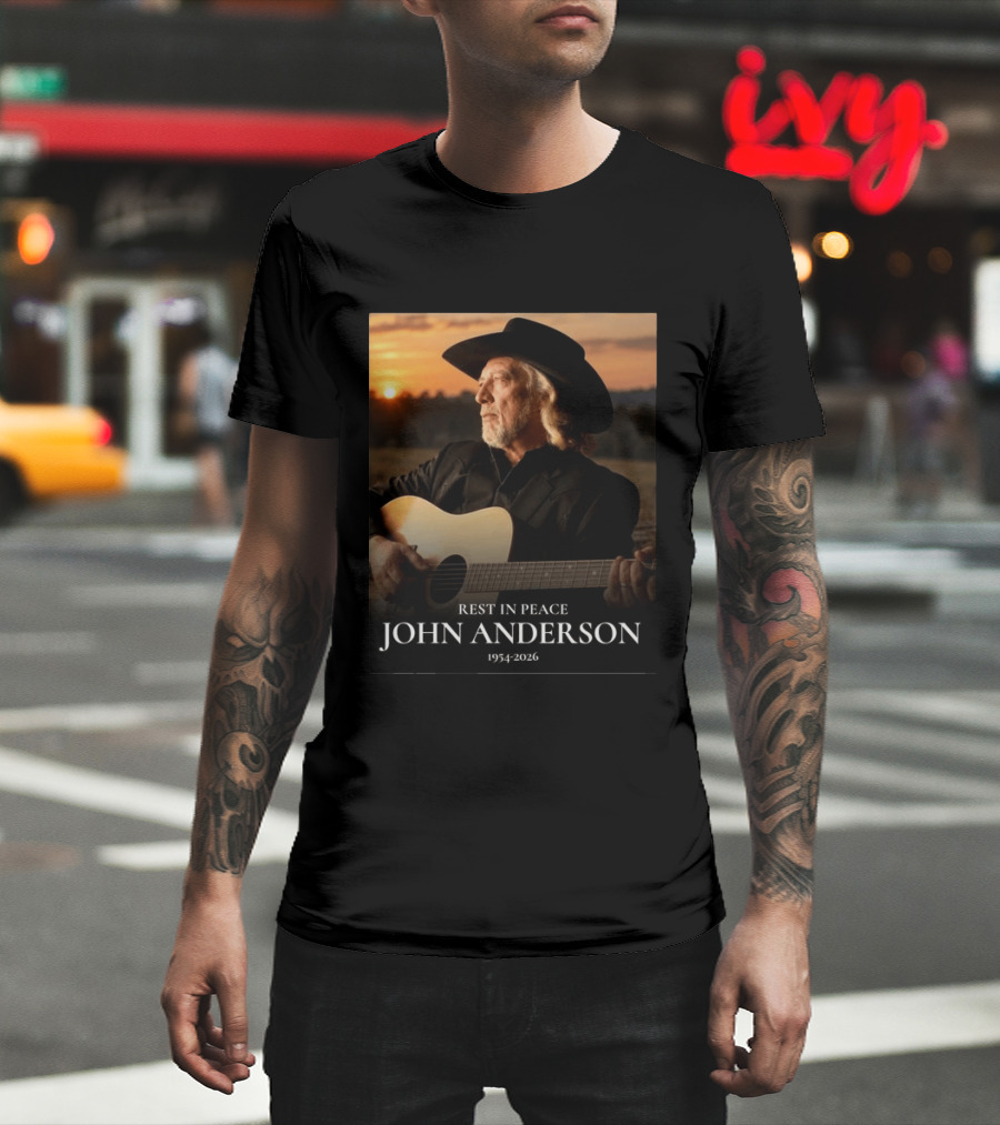 Rest In Peace John Anderson 1954 2026 Forever In Our Hearts T-Shirt