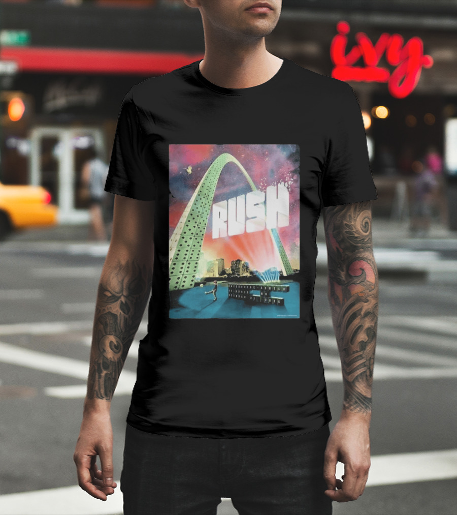 Rush St Louis MO Enterprise Center Concert October 21 2026 T-Shirt