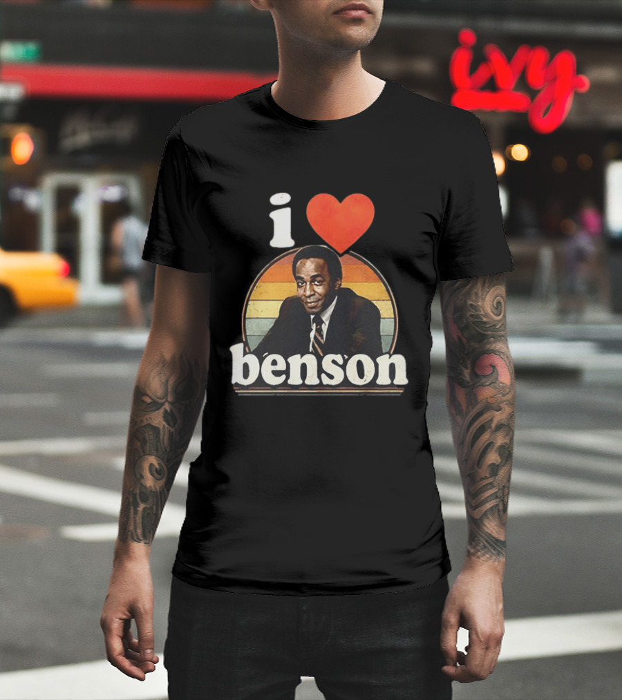 I Love Benson Retro Style Benson DuBois T-Shirt