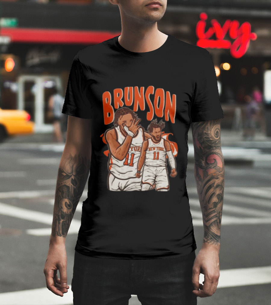 Brunson New York Knicks 11 Basketball Player T-Shirt