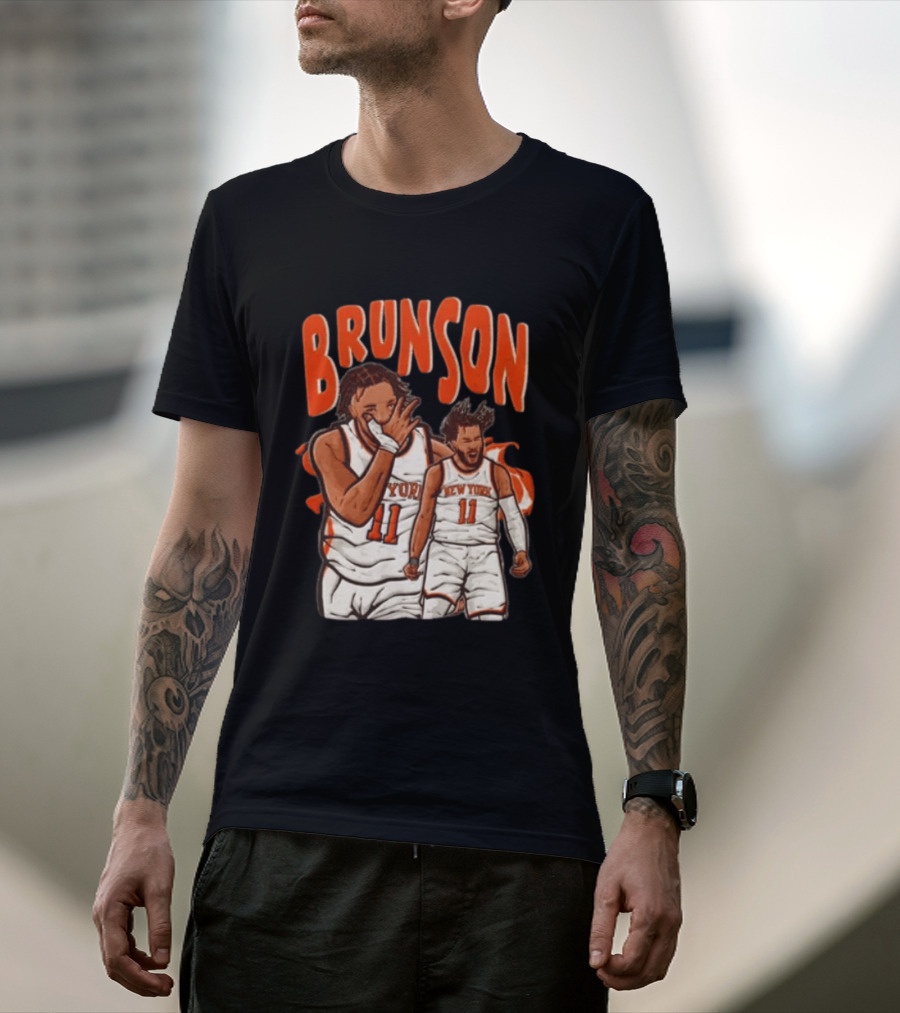 Brunson New York Knicks 11 Basketball Player T-Shirt