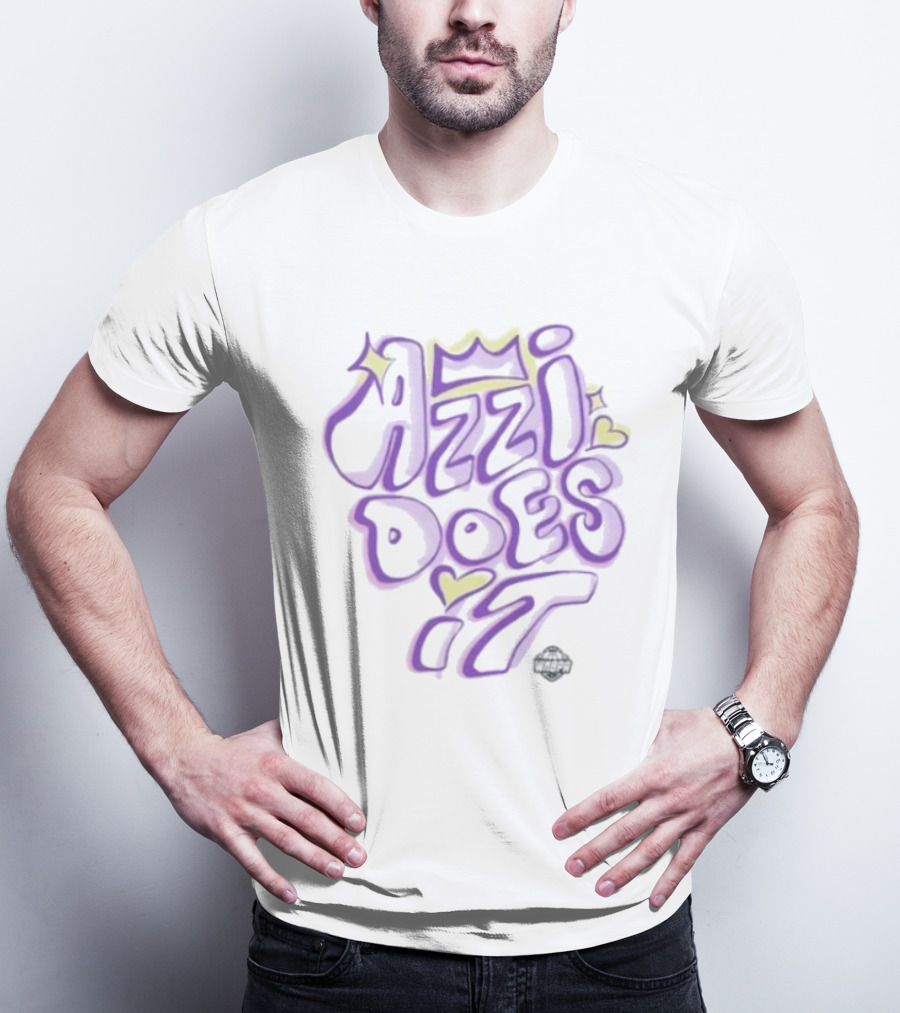 Azzi Does It WNBPA WNBA Basketball T-Shirt
