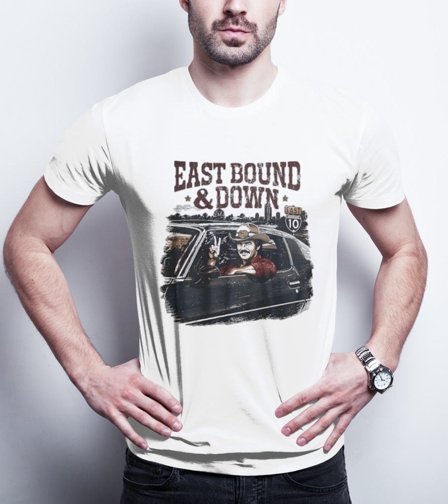 Burt Reynolds East Bound & Down Tallahassee Florida Interstate 10 T-Shirt