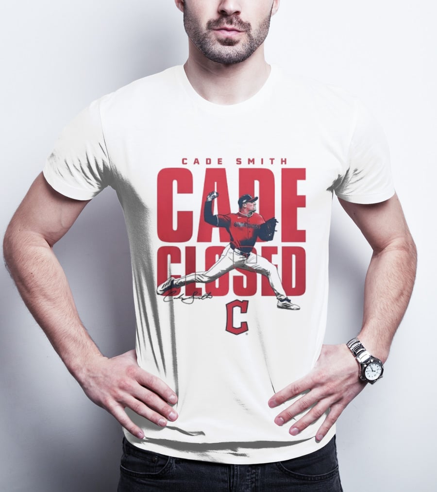 Cade Smith Cleveland Guardians Cade Closed Baseball Pitcher T-Shirt