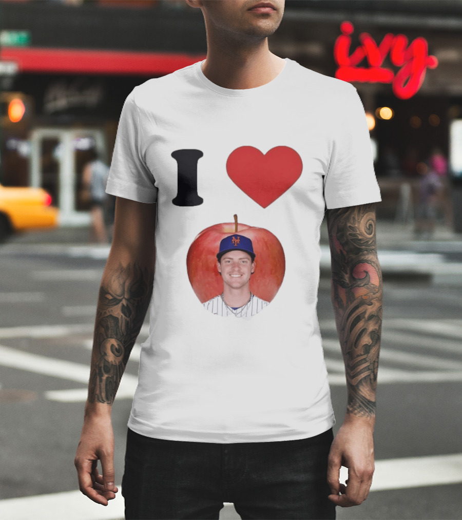 I Heart New York Mets Pete Alonso MLB Baseball T-Shirt
