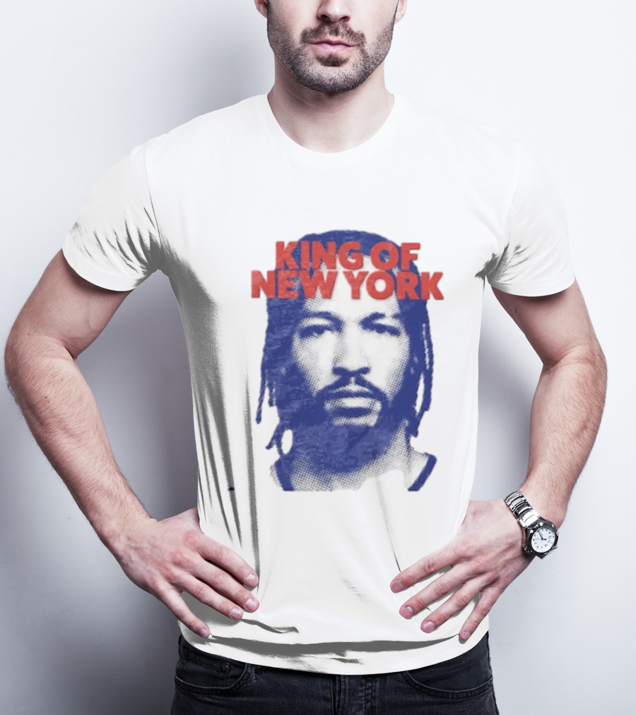 King Of New York Halftone Jalen Brunson T-Shirt