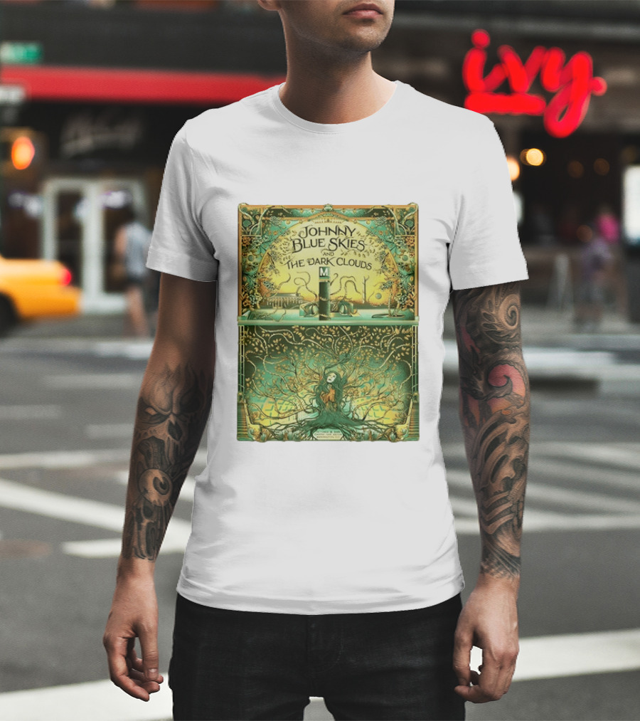 Johnny Blue Skies And The Dark Clouds Washington DC 2026 Event At Capital One Arena October 18 T-Shirt