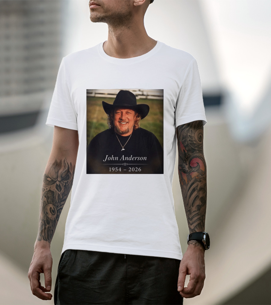 John Anderson 1954 2026 Memorial T-Shirt