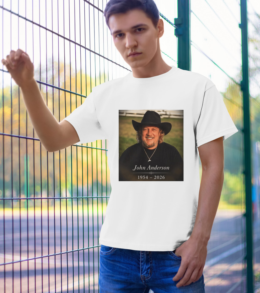 John Anderson 1954 2026 Memorial T-Shirt