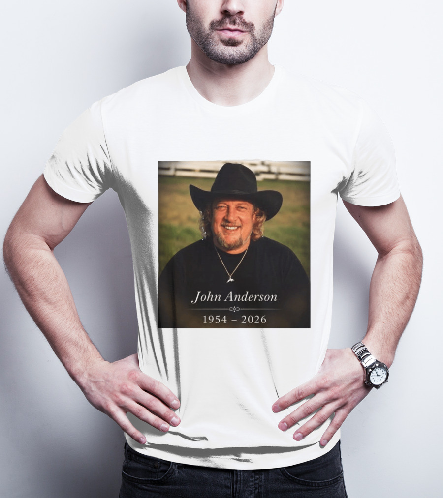 John Anderson 1954 2026 Memorial T-Shirt