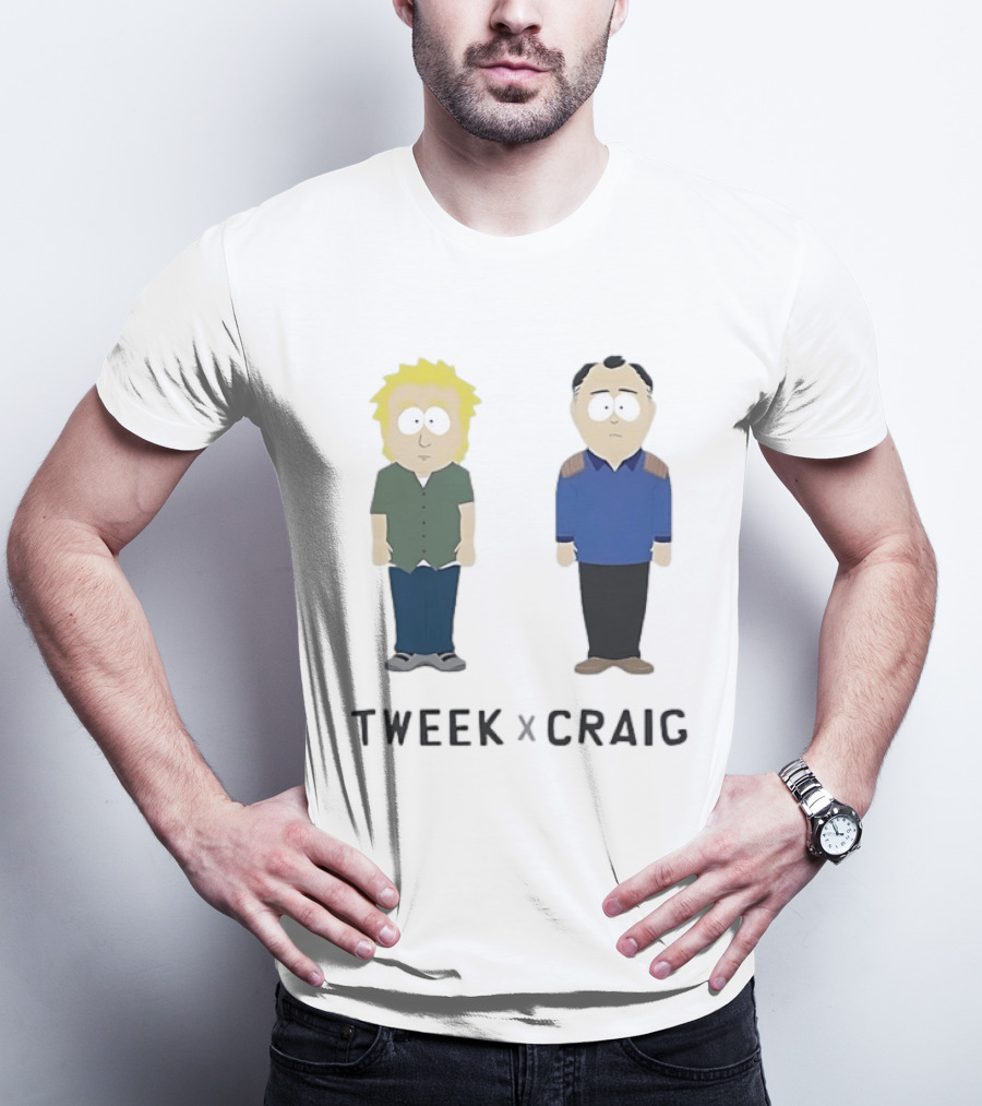 Tweek X Craig South Park Comedy Central Characters T-Shirt