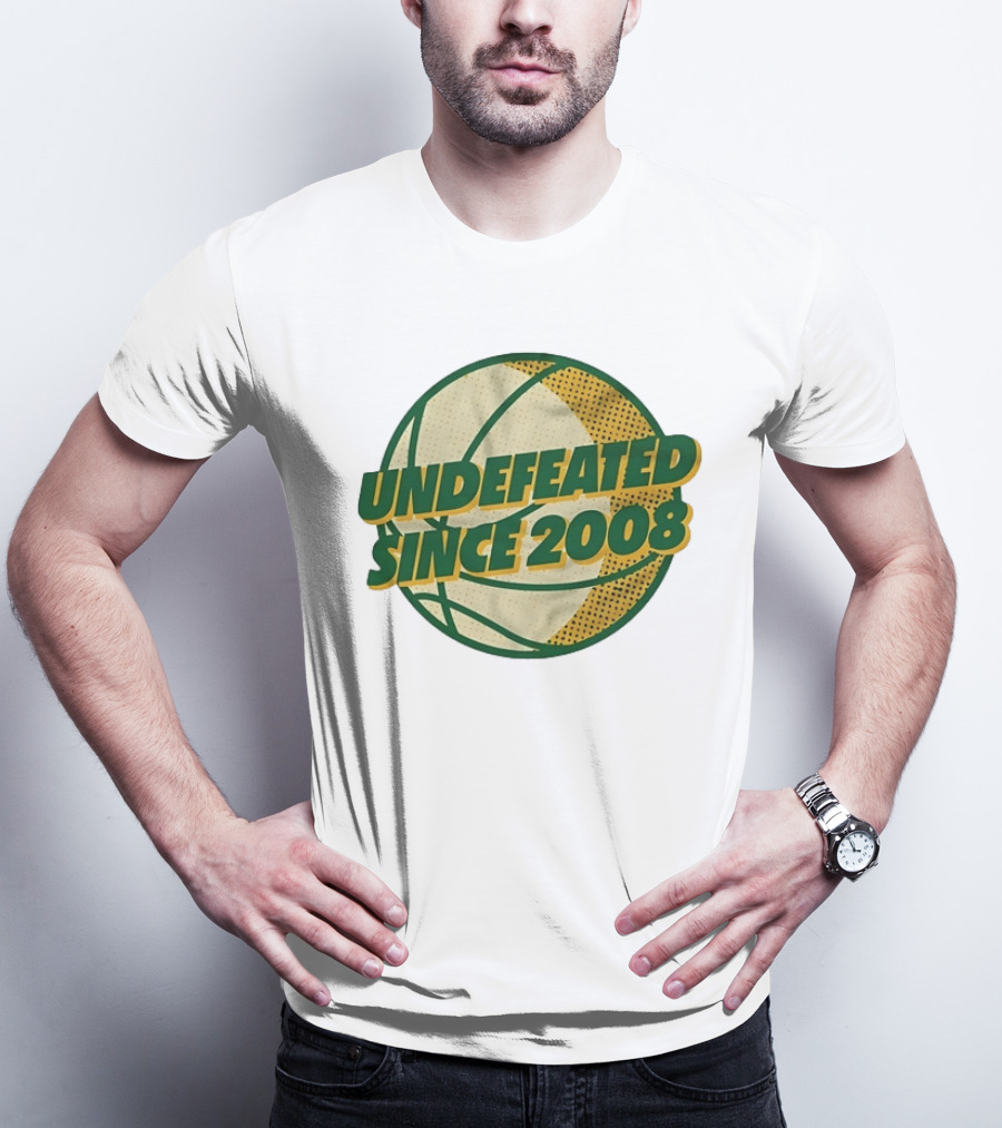 Undefeated Since 2008 Basketball Sports T-Shirt