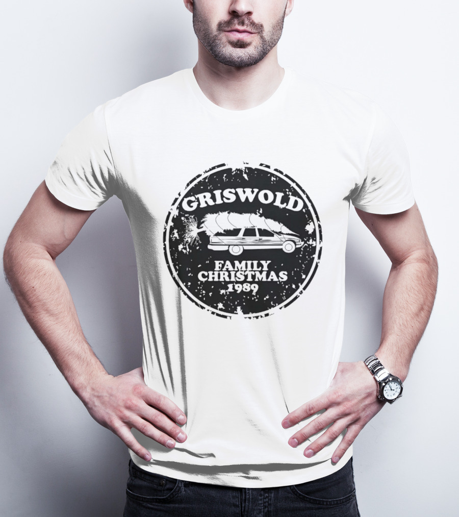 Griswold Family Christmas 1989 Distressed T-Shirt