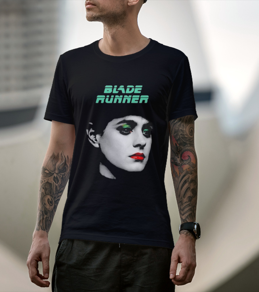 Blade Runner Rachael Sci Fi Sean Young Face T-Shirt