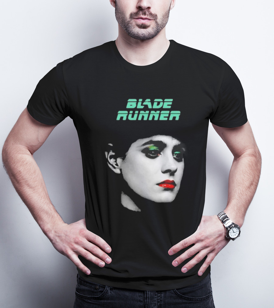 Blade Runner Rachael Sci Fi Sean Young Face T-Shirt