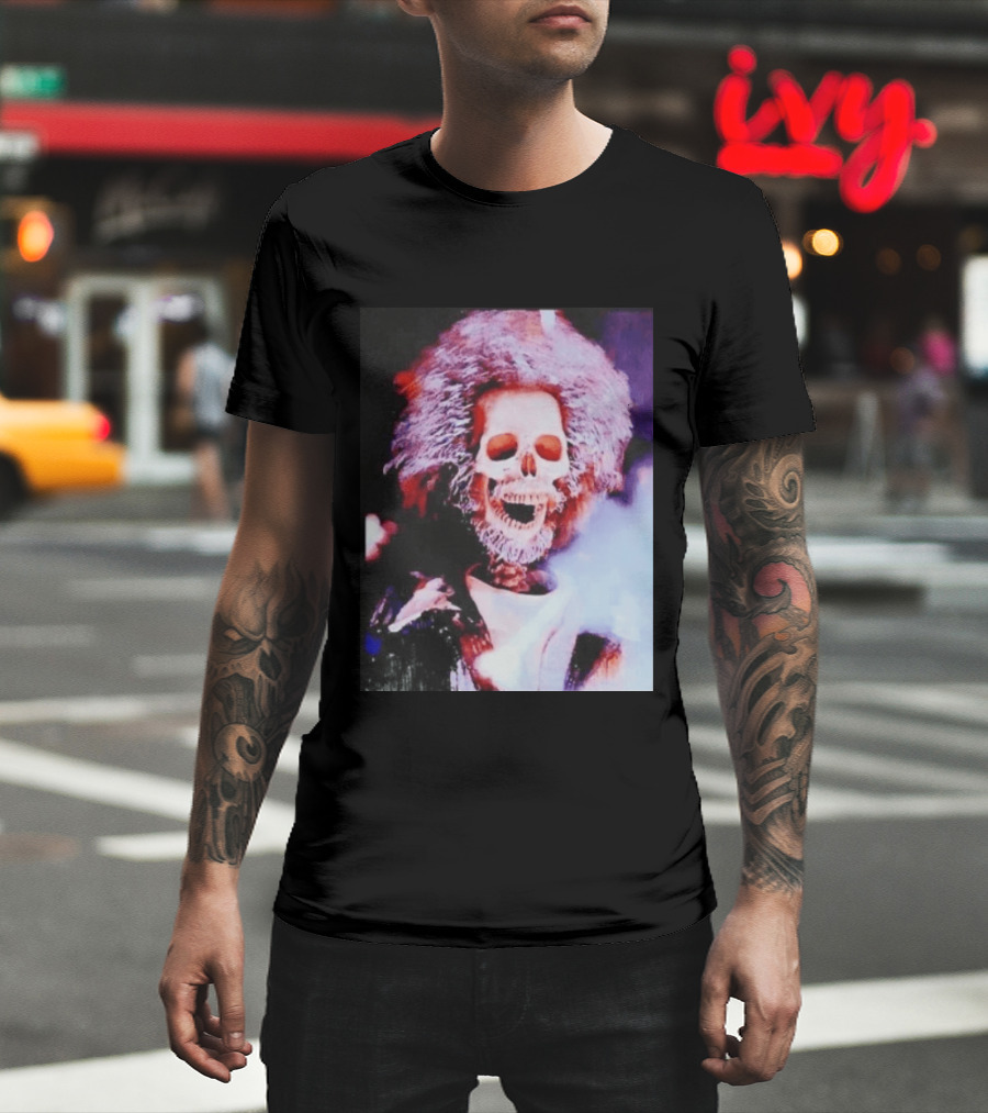Daniel Stern Marv Merchants Electrocution Scene Skeleton Home Alone T-Shirt