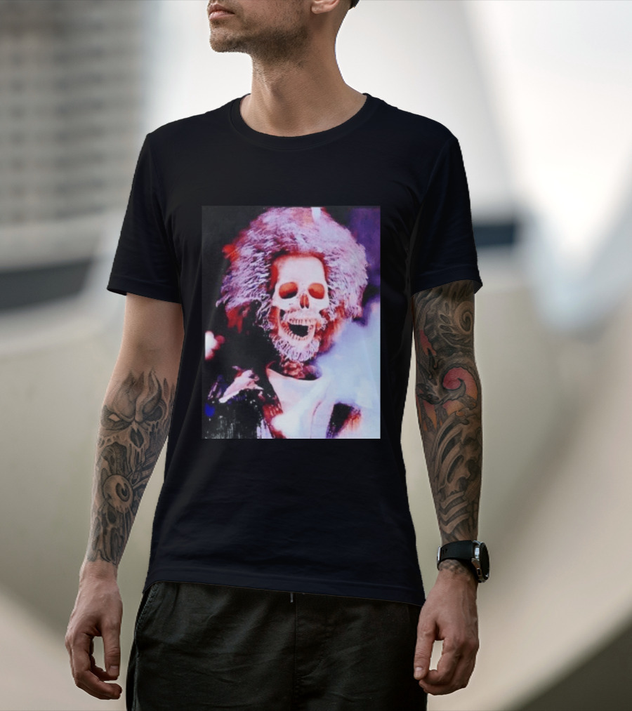 Daniel Stern Marv Merchants Electrocution Scene Skeleton Home Alone T-Shirt