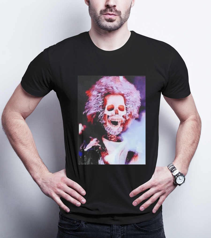 Daniel Stern Marv Merchants Electrocution Scene Skeleton Home Alone T-Shirt