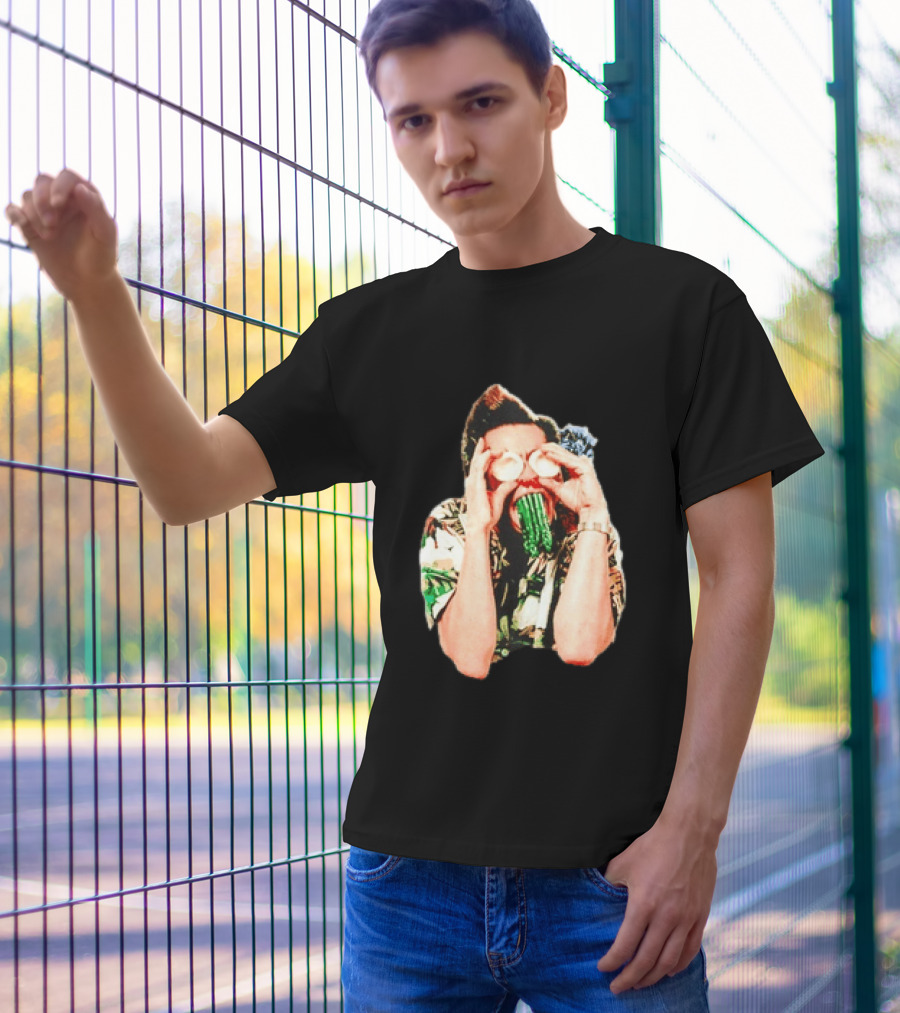 Ace Ventura Pet Detective Jim Carrey Quirky Pose Tropical T-Shirt
