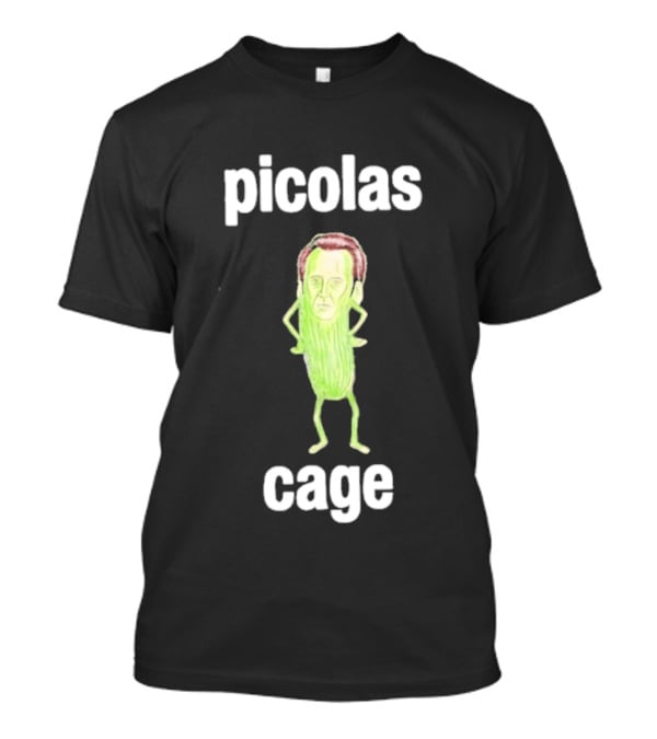 Picolas Cage Meme Nicolas Cage Cucumber T-Shirt