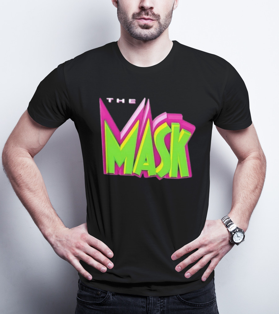 The Mask Movie Jim Carrey Stanley Ipkiss Logo The Mask T-Shirt