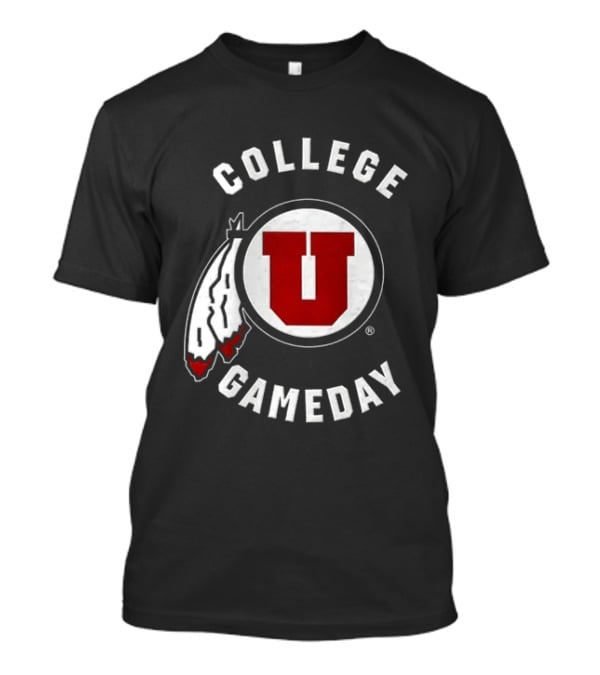 University Of Utah NCAA College Gameday U Red T-Shirt