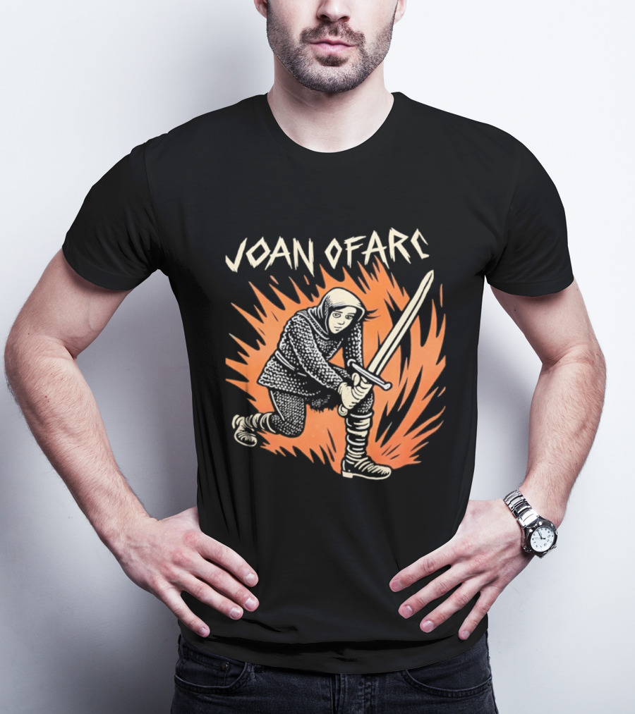 Joan Of Arc Warrior Medieval History T-Shirt