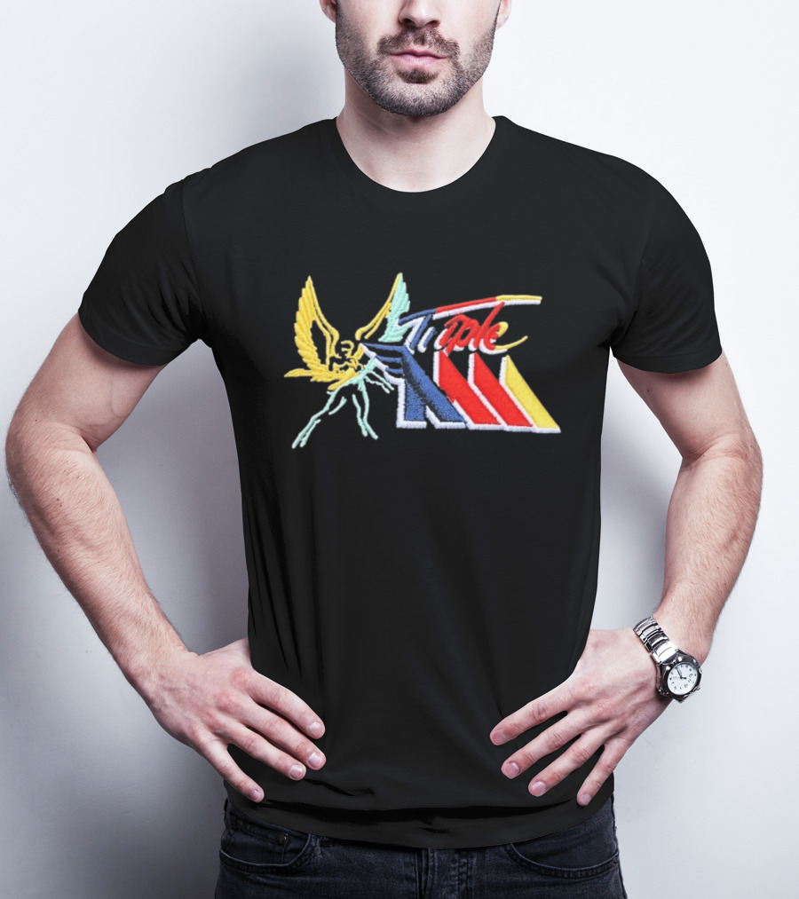 Triple H WWE Wrestling Hunter Hearst Helmsley Angel Wing T-Shirt